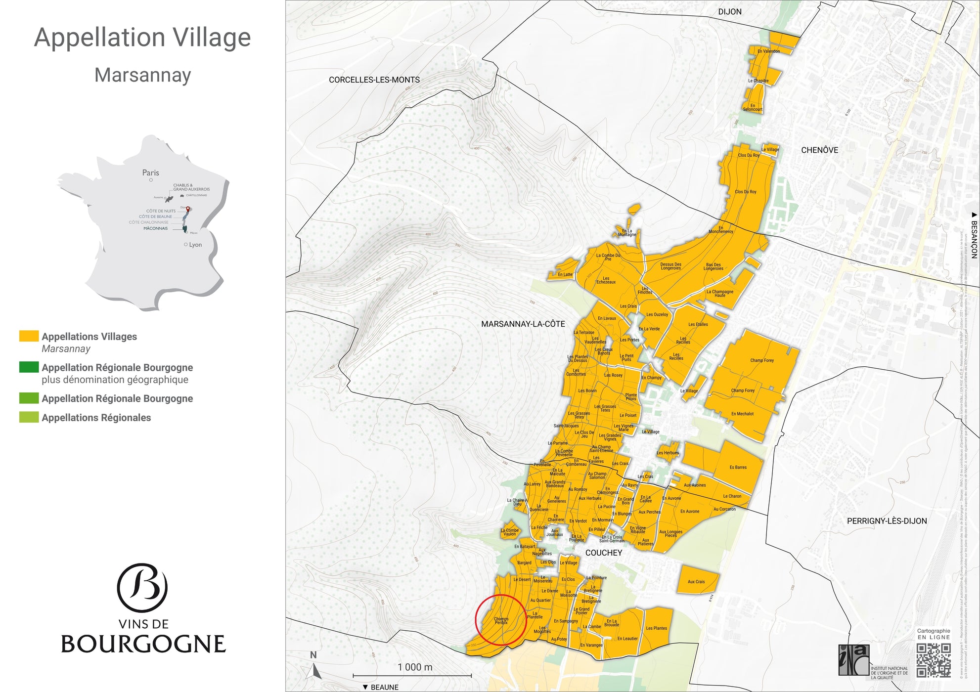 Marsannay Champs Perdrix 2021 Domaine Philippe Naddef 瑪珊妮村紅酒略地「鷓鴣田 ...