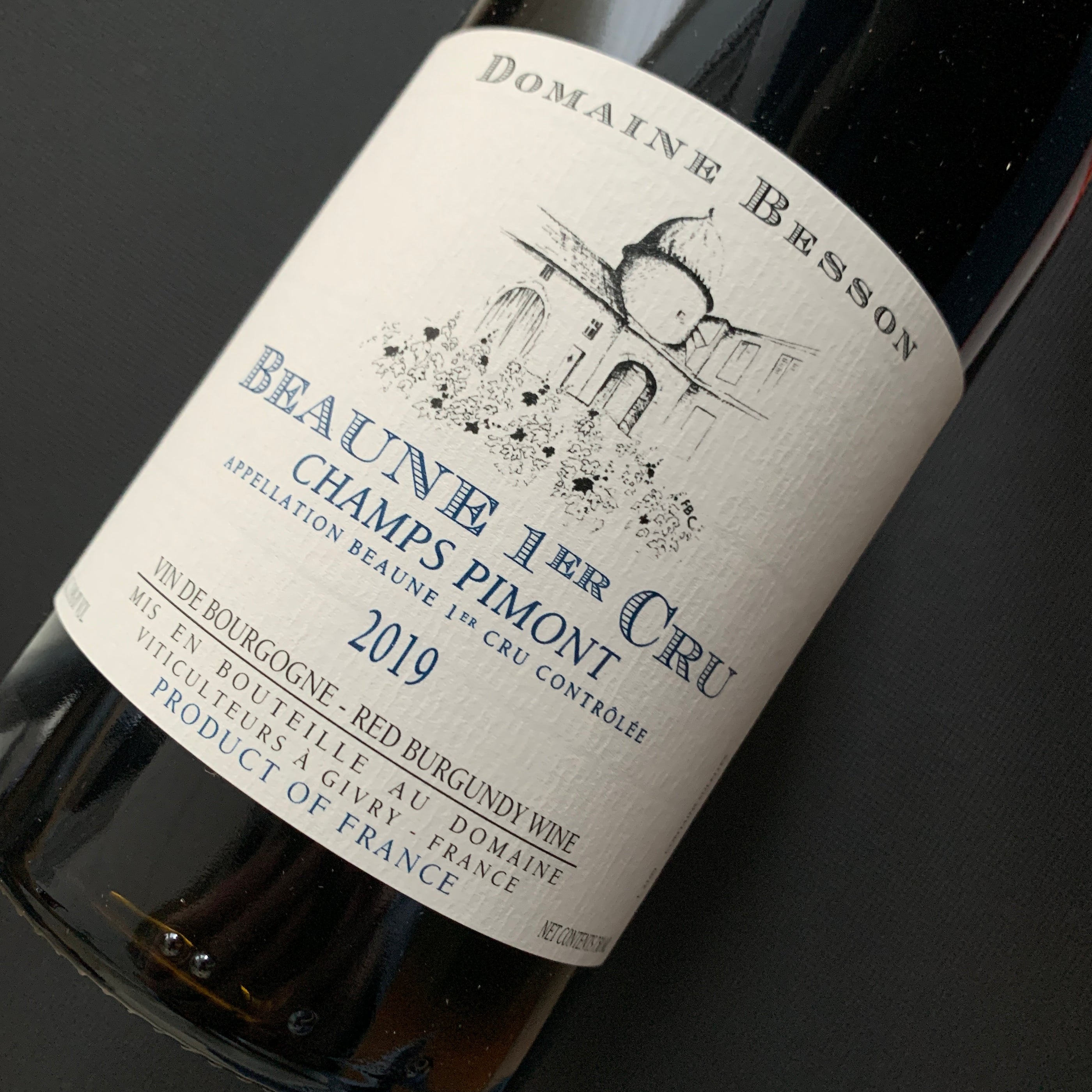 Beaune 1er Cru Champs Pimont 2019 Domaine Besson 博納一級園「皮蒙」紅酒 — French ...